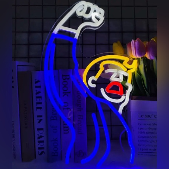 Other | Trump 224 Neon Sign Republican Decor Pennsylvania Never ...